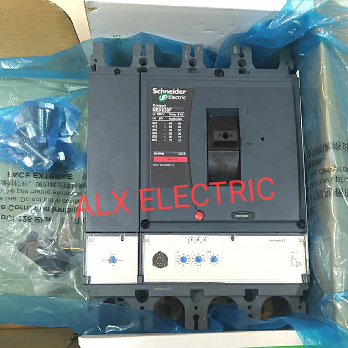 Jual SCHNEIDER MCCB BREAKER NSX630F 4P 630A 36KA LV432877 - Jakarta ...