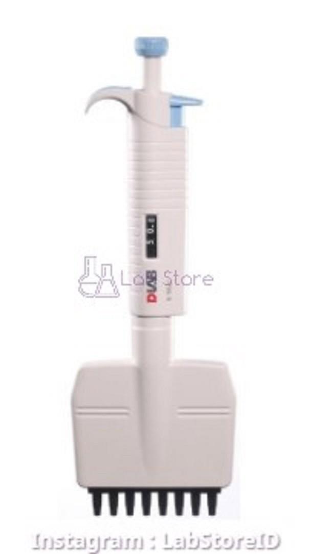 Jual Micropette Plus Micropipette Mikropipet 12 Channel Vol 0.5-10µl ...