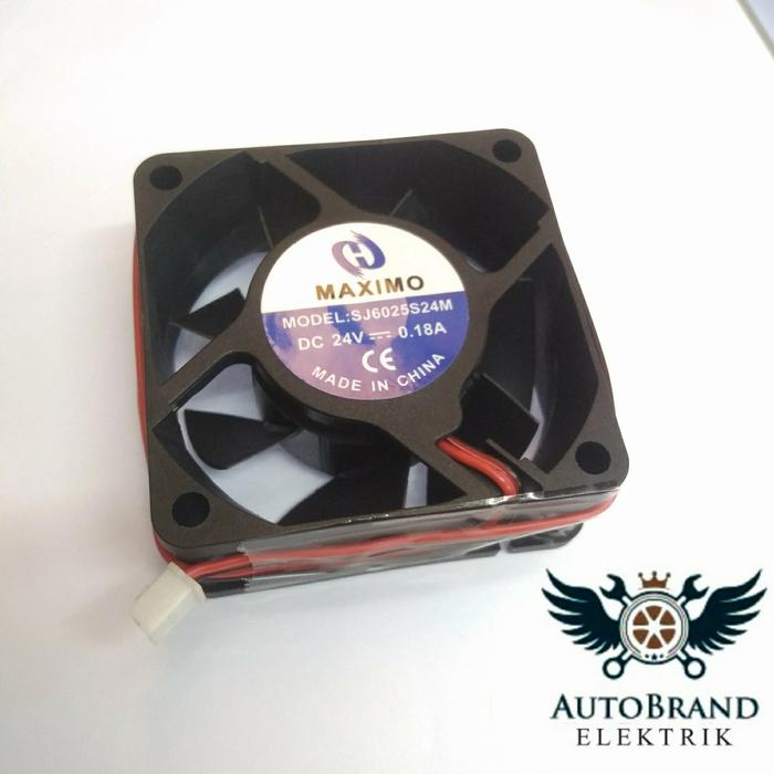Jual FAN DC MAXIMO 24V 6CM TEBAL 6x6x2'5cm - Jakarta Barat - AUTO BRAND ...