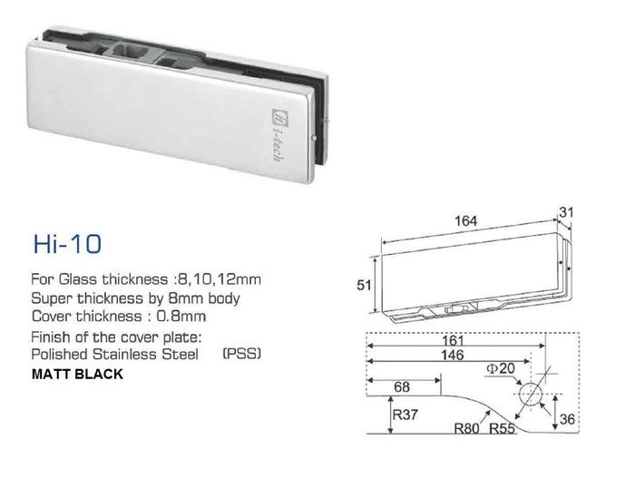Jual Patch Fitting PT 10 Bottom Patch Jepit Kaca Pivot Bawah Lantai PT10 - Jakarta Barat ...