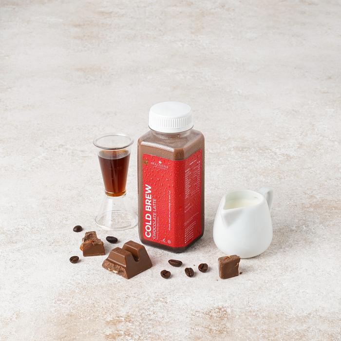 Jual Kopi Coklat Robusta Coldbrew "Chocolate latte" Kale bottle 250ml ...