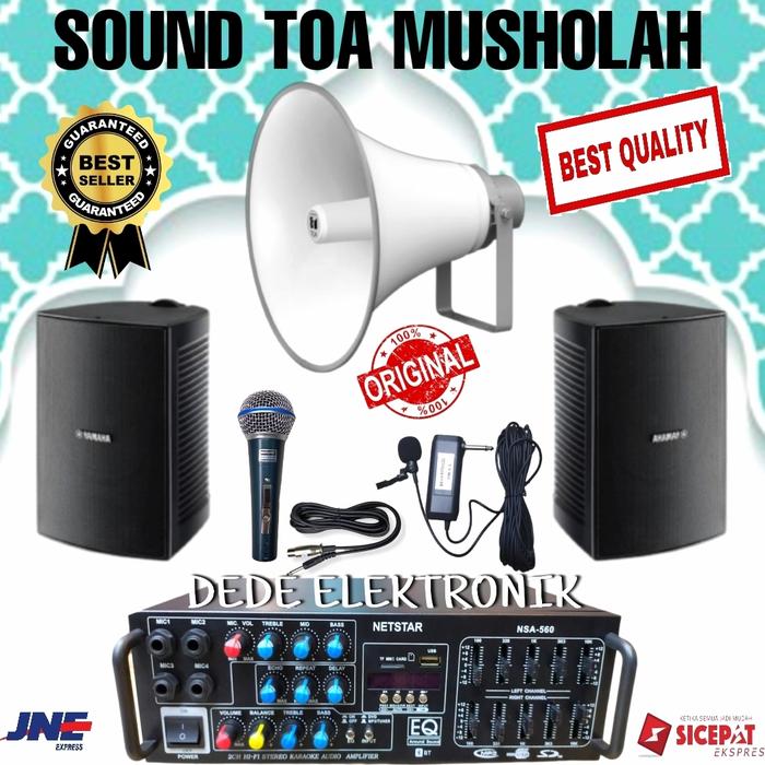 Jual Paket Sound System Toa Mesjid/Toa Masjid/Mushola Best Produk ...