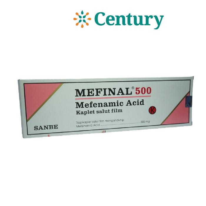 Jual MEFINAL 500 MG 1 STRIP ISI 10 KAPSUL/ASAM MEFENAMAT/ANTI NYERI ...
