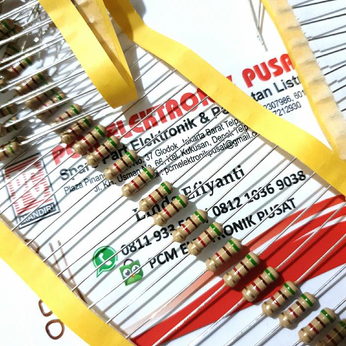 Jual RESISTOR 5K1 5100 ohm 0.5 watt - Jakarta Barat - PCM ELEKTRONIK ...