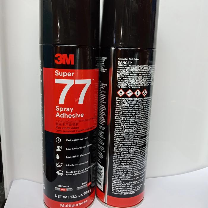 Jual Lem 3M super 77 multipurpose spray adhesive/super 77 3M - Jakarta ...