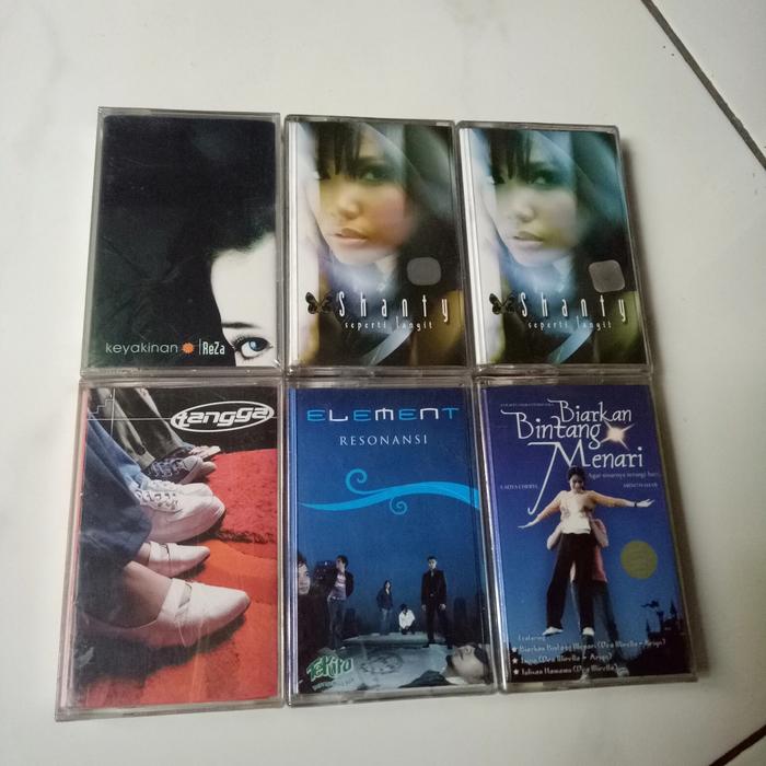 Jual Kaset segel baru reza shanty tangga element biarkan bintang menari ...