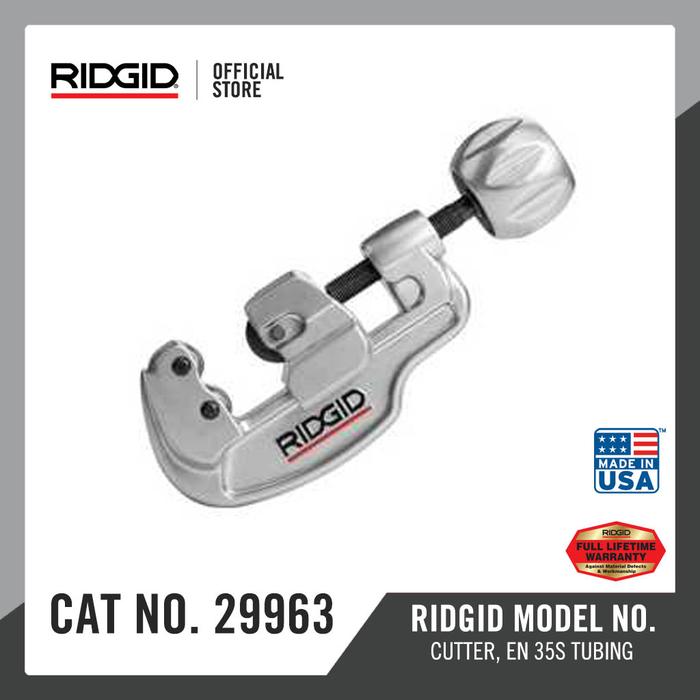 Jual RIDGID Tubing Cutter 35S Stainless Steel Cutter-29963 - Jakarta ...