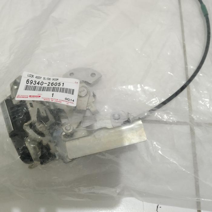 Jual Door Lock Pintu Sliding Kiri Hiace Commuter 69340-26051 Toyota ...