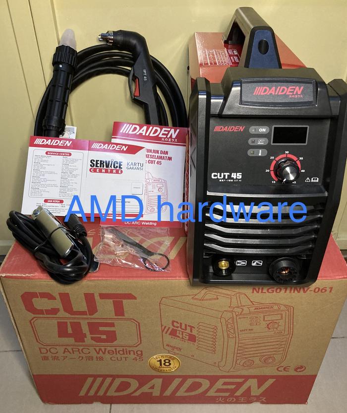 Jual MESIN LAS CUTTING PLASMA CUT45 DAIDEN POTONG BESI STAINLESS CUT 45 - Jakarta Barat - AMD ...