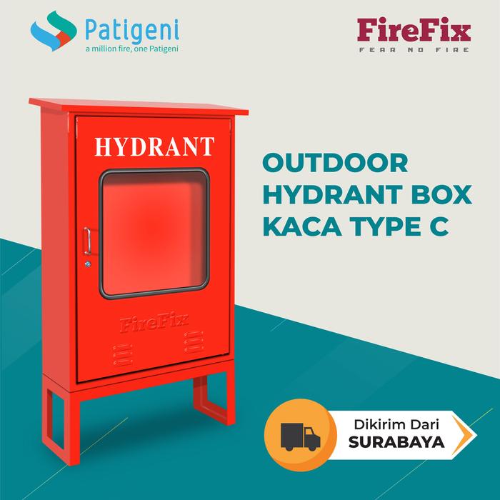 Jual Fire Hydrant Box Outdoor Type C FireFix With Glass & Lock - Kab ...