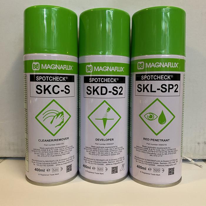 Jual spotchek magnaflux(cleaner-developer-penetrant) - Jakarta Barat ...