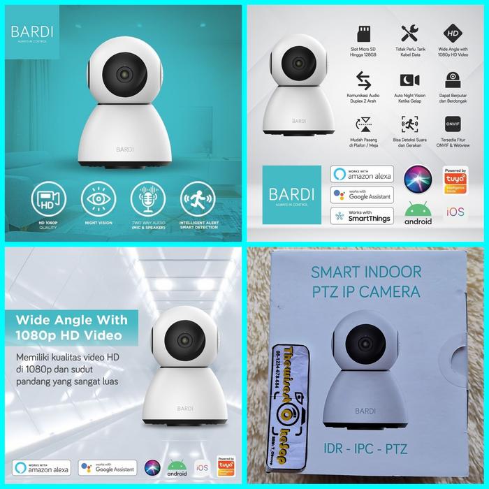 Jual Bardi Smart Indoor Ptz Ip Camera Cctv Wifi Iot Home Automation ...