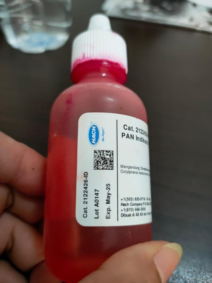 Jual 21224-26 PAN indicator solution 0.1%, 50 ml 2122426 Hach - Jakarta ...