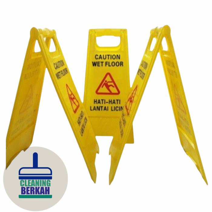 Jual Wet Floor Sign / Tanda Lantai Basah Licin - Jakarta Barat ...