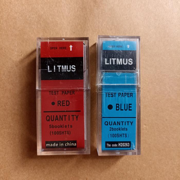 Jual Kertas Litmus Lakmus Merah dan Biru 1 paket - Jakarta Pusat ...