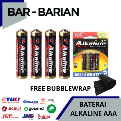 Jual BATERAI / BATRE / BATERE ALKALINE UKURAN AAA/A3 BUAT REMOTE ...