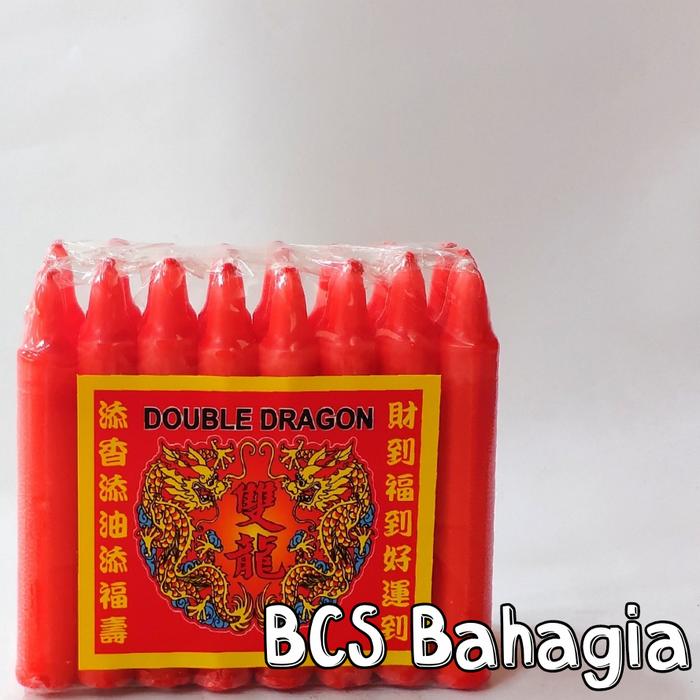 Jual Lilin Merah Isi 24 Batang Kecil Type C1 Red Candle - Jakarta Utara ...