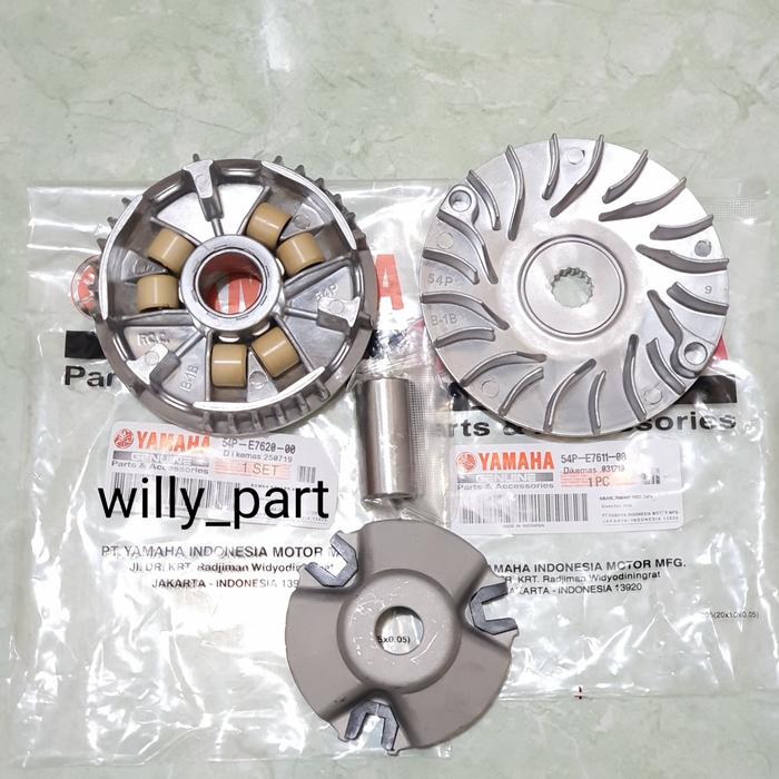 Jual RUMAH ROLLER SET + KIPAS RUMAH ROLLER MIO J / XRIDE / MIO SOUL GT ...