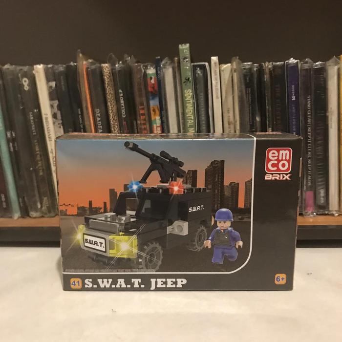 Jual emco brix police car lego - Jakarta Selatan - wigwamrecords ...