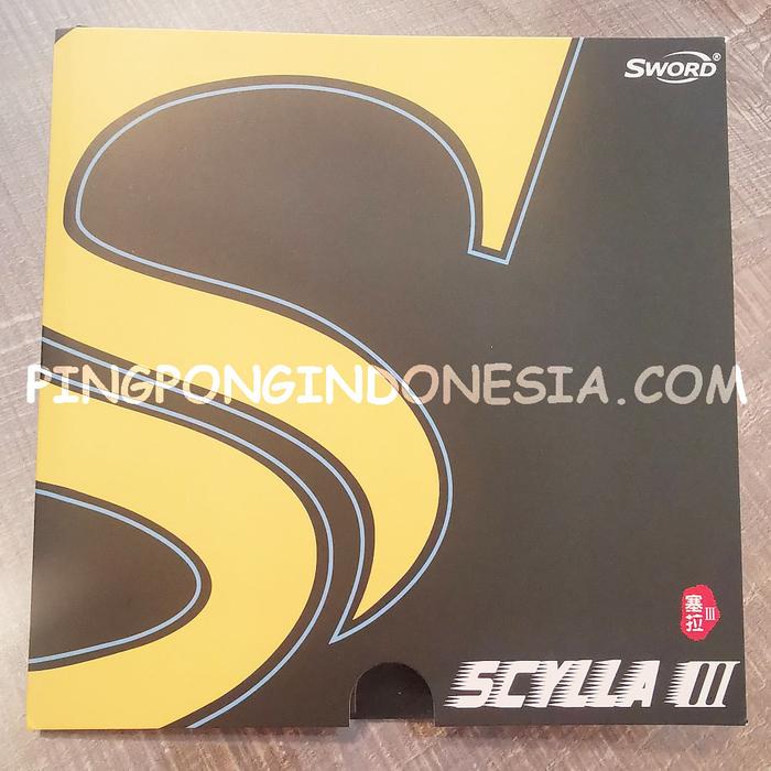 Promo Sword Scylla III - Karet Bintik Bertahan Panjang Long Pips Rubber ...