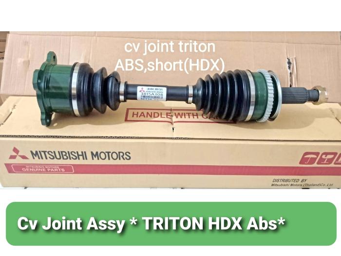 Jual As Roda Depan / CV Joint Assy Short Mitsubishi Triton HDX ABS 3815A308 - Jakarta Utara ...
