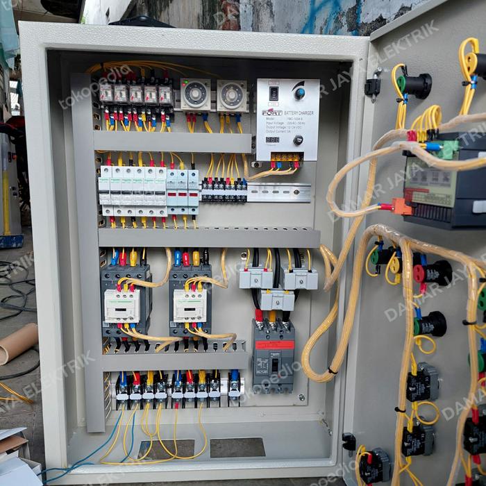 Jual panel ATS 40 kva - mccb 3p 60A-contactor LC 1dt60m7 schneider ...