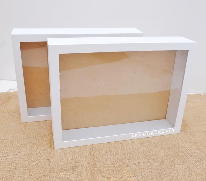 Jual [30x30] Frame Mahar / Bingkai Pernikahan KOTAK scrap 30 x 30 cm ...