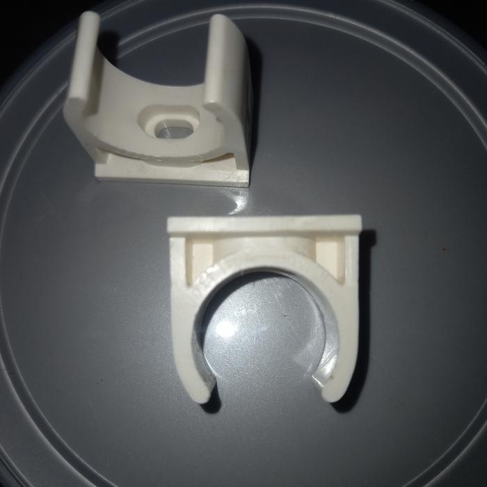 Jual klem/clip 20mm conduit merek LESSO warna putih - Jakarta Utara ...