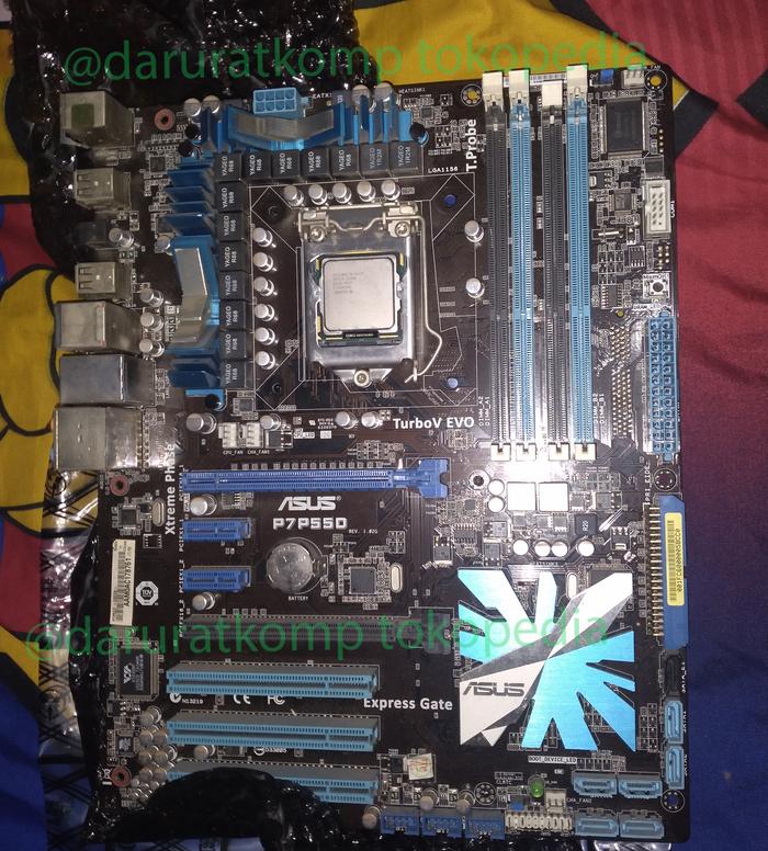 Jual motherboard lga 1156 p7p55d normal + prosesor xeon x3430 - Kota Semarang - DARURAT KOMP ...