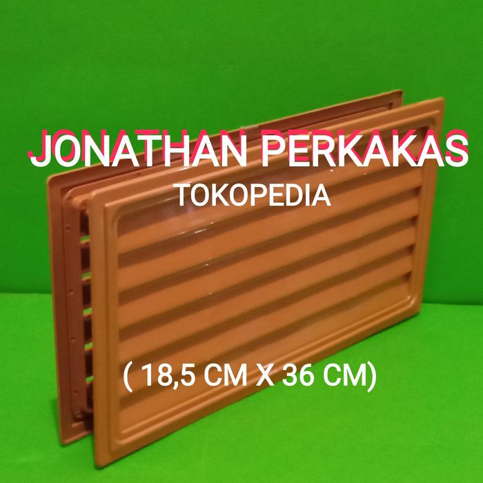 Jual jalusi pintu kamar mandi pvc/lubang hawa pintu plastik kamar mandi ...