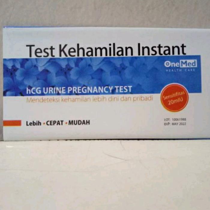 Jual Tespek kehamilan instan onemed/ one med alat test kehamilan 1 ...