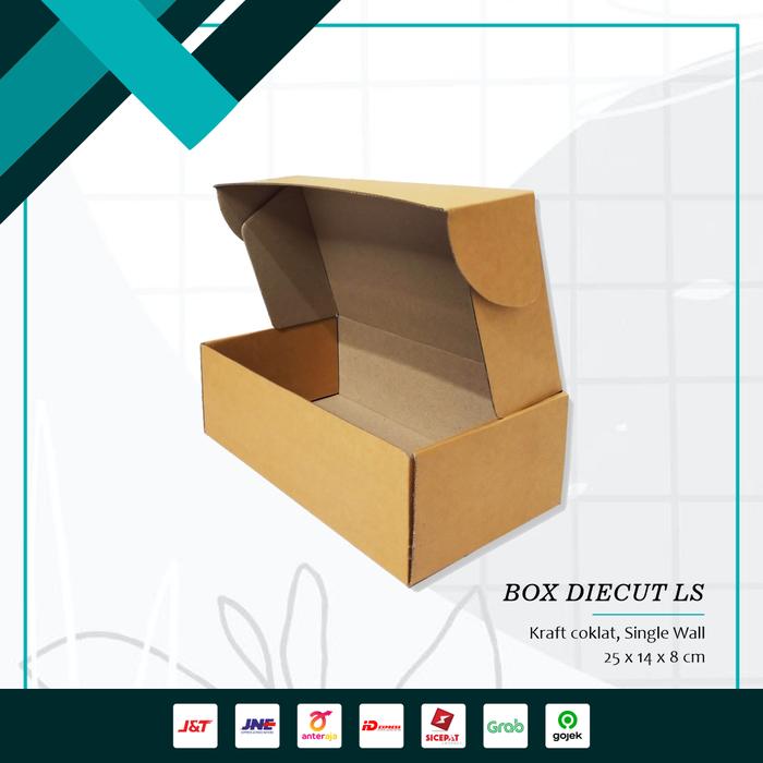 Jual Box Bolu Uk. 25 x 14 x 8 cm Lipatan Samping BoxKue/Hijab/Kado ...
