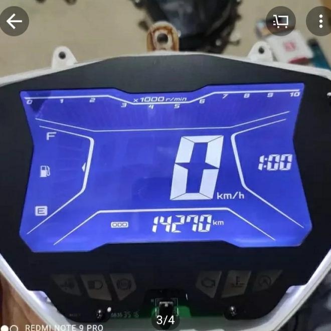 Jual LCD SPEEDOMETER SPIDOMETER YAMAHA AEROX 155 VVA ORIGINAL - Kab ...