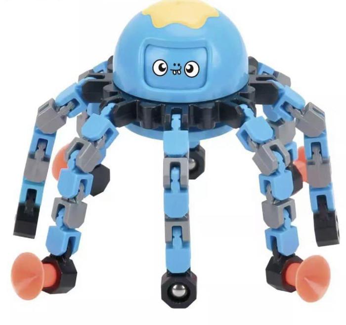 Jual Wacky Track Octopus Rantai Gurita Tracks Fidget Toys Spinner New ...