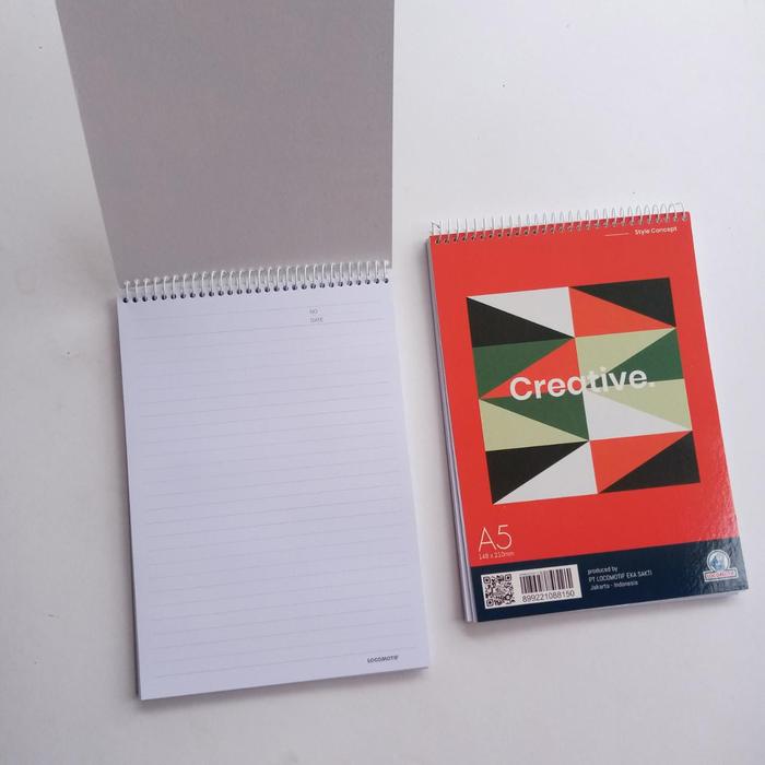 Jual BLOK NOTE SPIRAL A5 LOCOMOTIF - Kota Depok - TESCOM ONLINESHOP ...