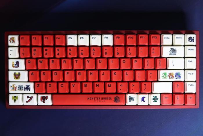Jual Keycaps Monster Hunter World Design Sendiri Production Keykraft ...
