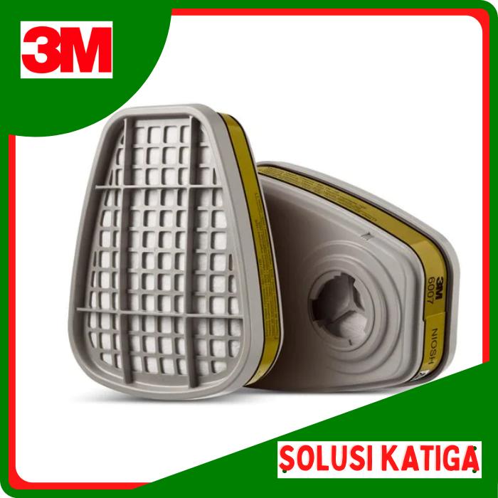 Jual Cartridge Masker 3M 6007 Respirator - per pasang cartridge - Jakarta Pusat - Solusi Katiga ...