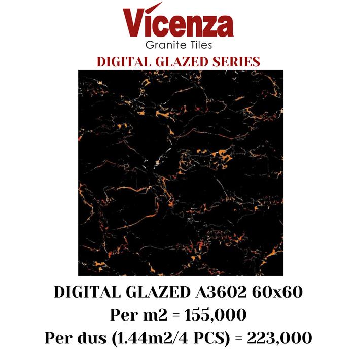Jual Granit Granite Tile Motif Marmer Hitam Lantai Dinding 60x60 ...