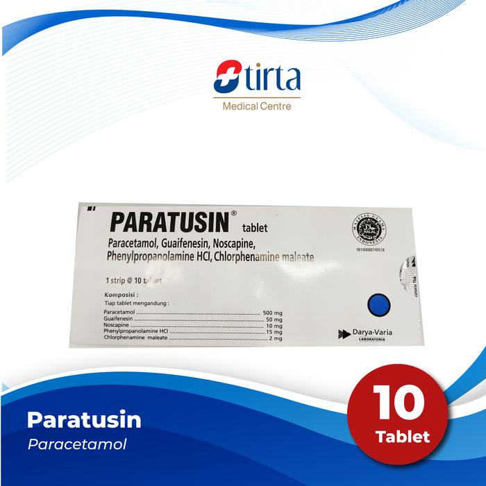 Jual Paratusin 10 Tablet - Obat Demam, Flu, Dan Batuk - Jakarta Selatan ...