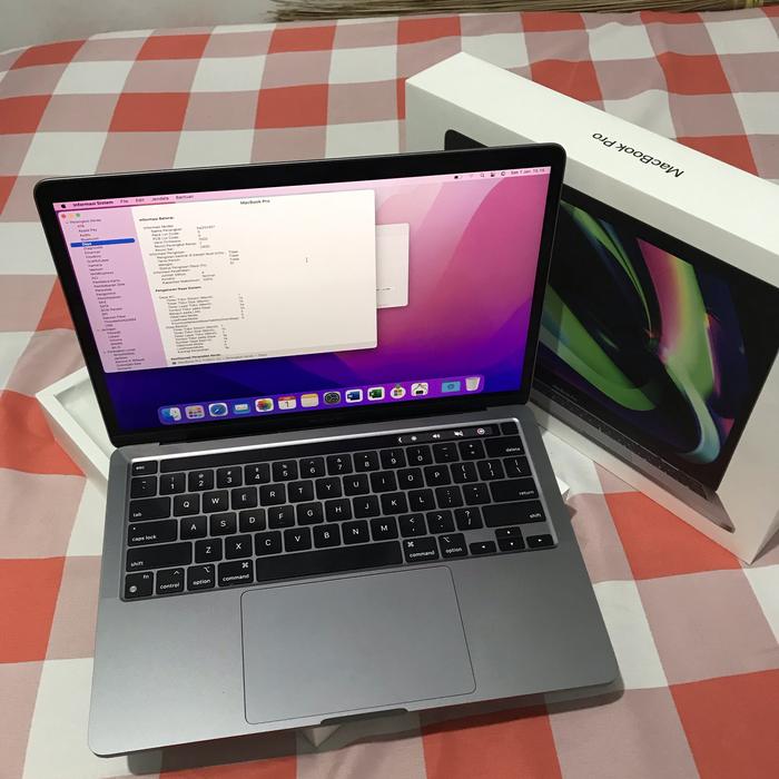 Jual MacBook Pro 13"2020 iBox | M1 chip | 8gb | SSD 256gb | S Gray ...