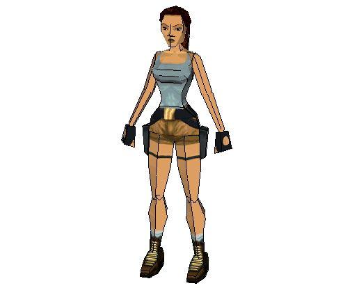 Jual Tomb Raider Life Size Lara Croft V2 Papercraft - Kab. Bekasi ...