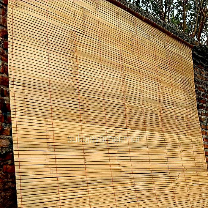 Jual kerei kere gulung krey tirai bambu kerai krei uk L 2 m x P 2,5m ...