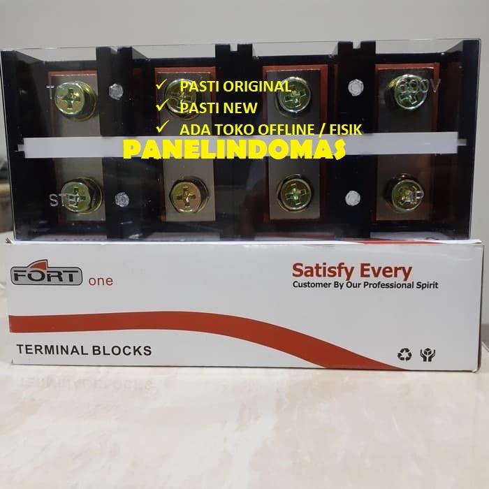 Jual TERMINAL BLOCK BLOK 400A 4POLE TC-4004 / TC4004 FORT - Jakarta ...