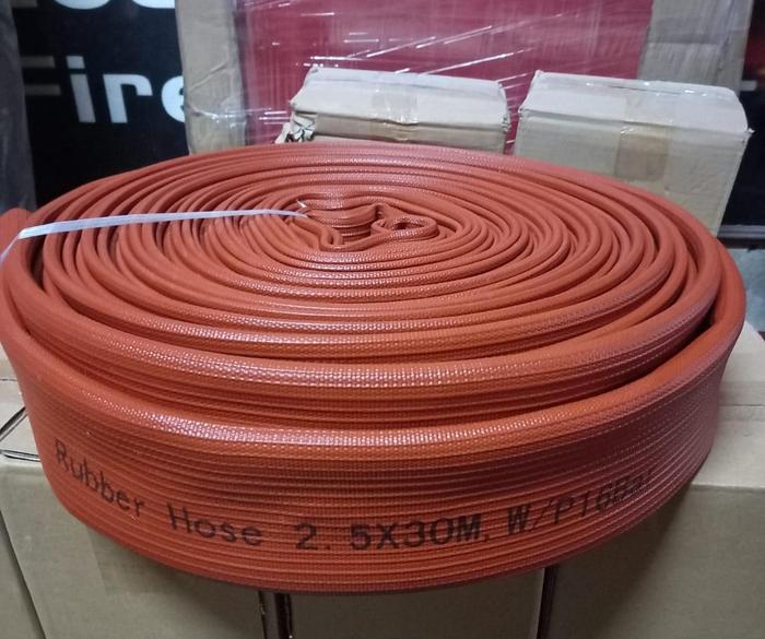 Jual Fire Hose Rubber 2,5 inch x 20 M/ Selang Hydrant Pemadam Tanpa Kopling - Kota Cimahi - CV ...