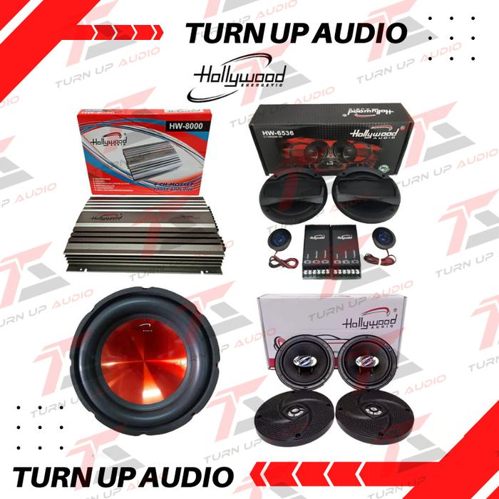 Jual Paket Audio Mobil Full Sound System HOLLYWOOD (SUBWOOFER+POWER ...