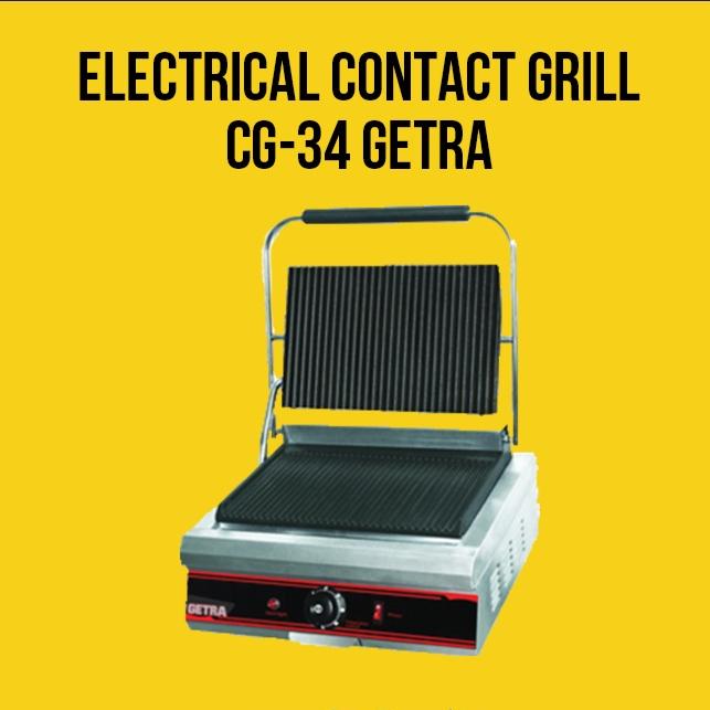 Jual Getra Contact Grill Cg-34 / Panini Machine / Mesin Panini Di ...