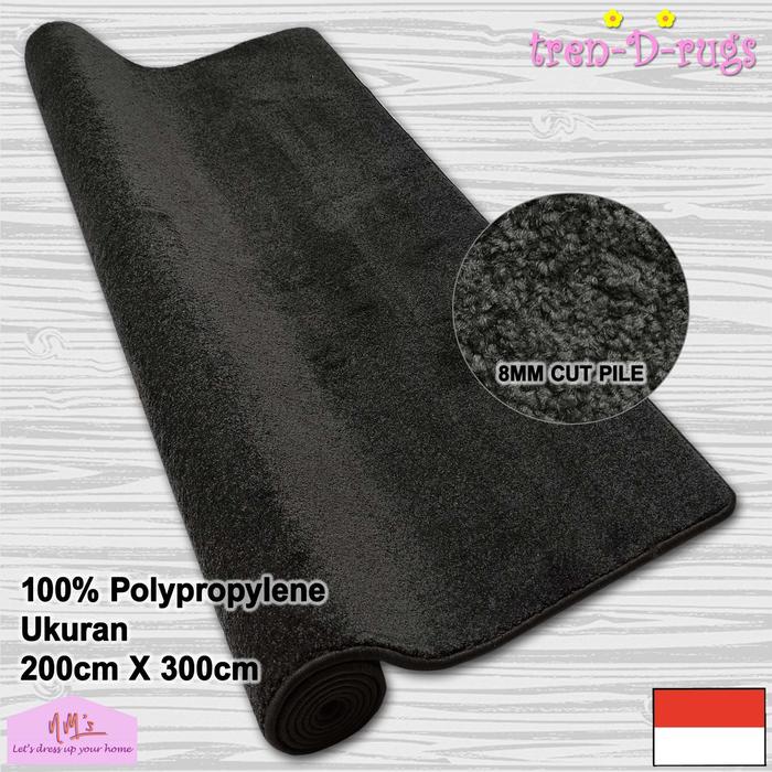 Promo Karpet polos jumbo lantai permadani bulu tebal minimalis murah ...