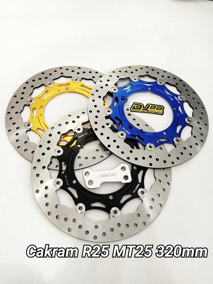 Jual Piringan Cakram Depan Yamaha R25 MT25 tapak lebar 320mm with ...