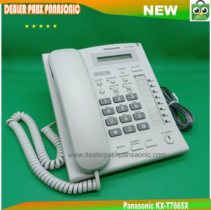 Jual Telepon Digital Panasonic KX-T7665X Telephone Proprietary - Kota Bekasi - Dealer Pabx ...