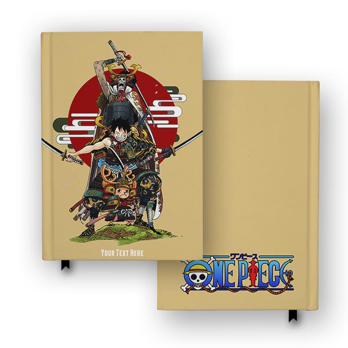 Jual Buku Catatan Notebook Luffy Wano One Piece Custom Nama Diary ...